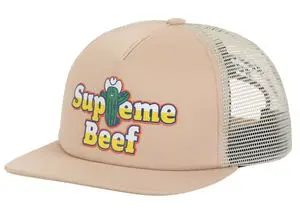 Supreme Beef Mesh Back 5-panel - Brown