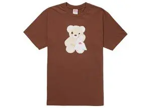 Supreme Bear Tee Shirt - Brown