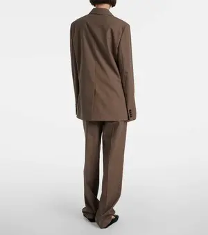 THE ROW Kimiko Silk And Wool Blazer