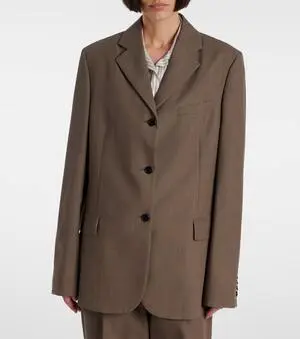 THE ROW Kimiko Silk And Wool Blazer