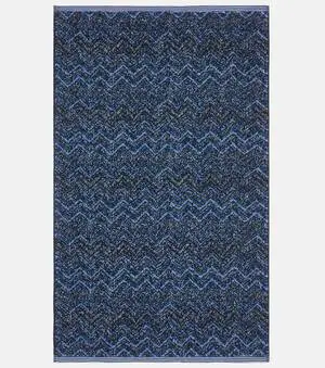 Missoni Azul Set Of 2 Cotton Terry Towels - Blue