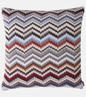 Missoni Colorado Wool, Cotton, And Alpaca Cushion - Multicoloured