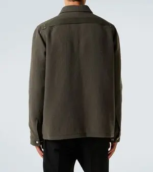 Rick Owens Virgin Wool Brad Jacket - Green