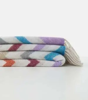 Missoni Watamu Zig Zag Wool-blend Throw