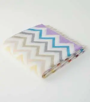 Missoni Watamu Zig Zag Wool-blend Throw