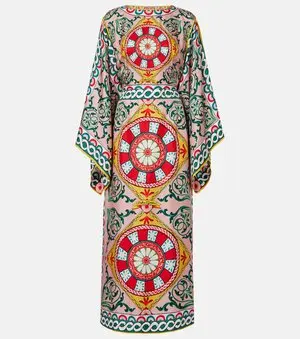 Dolce & Gabbana Printed Silk Gown - Multicoloured