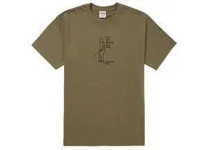 Supreme Gonz Tee Shirt - Olive