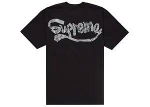 Supreme Tape Tee Shirt - Black