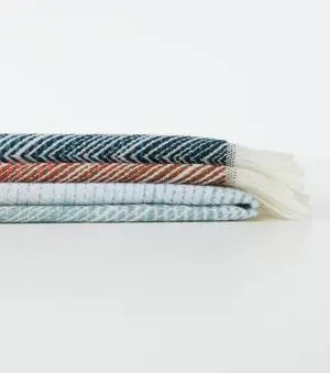 Missoni Ciro Chevron Fringed Wool Throw