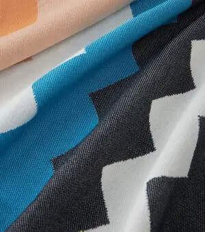 Missoni Fouta Zigzag Cotton Beach Towel - Multicoloured