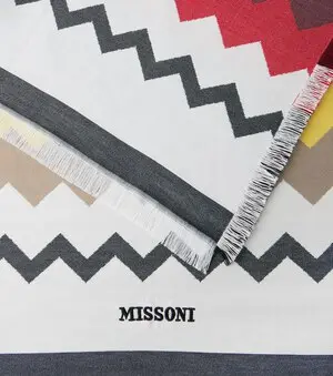Missoni Fouta Zigzag Cotton Beach Towel - Multicoloured