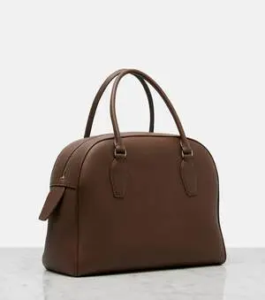 THE ROW India 12 Medium Leather Tote Bag - Brown