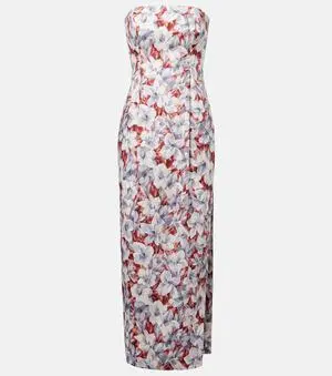 Posse Rosalie Floral Linen Maxi Dress - Multicoloured