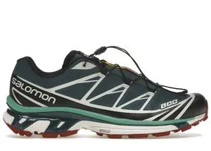 SALOMON XT6 Sneakers Black/deep Teal/biking Red