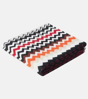 Missoni Best Zigzag Cotton Terry Bath Sheet - Multicoloured