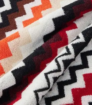 Missoni Best Zigzag Cotton Terry Bath Sheet - Multicoloured