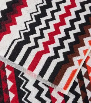 Missoni Best Zigzag Cotton Terry Bath Sheet - Multicoloured