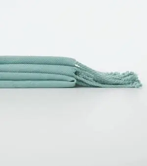 Loro Piana Crest Cotton Fouta Jacquard Blanket