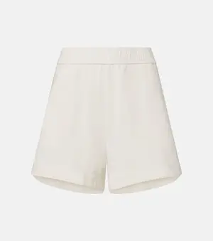 Brunello Cucinelli High-rise Cotton Shorts