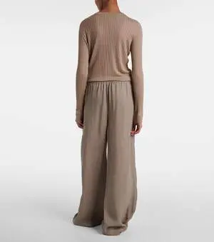 THE ROW Enea Wide-leg Pants