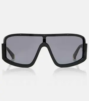 Stella McCartney Logo Flat-top Sunglasses - Black