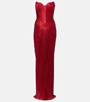 MARIA LUCIA HOHAN Kiera Silk Tulle Gown