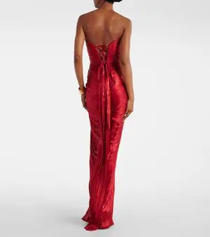 MARIA LUCIA HOHAN Kiera Silk Tulle Gown