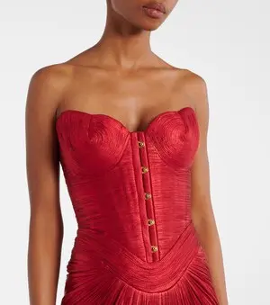 MARIA LUCIA HOHAN Kiera Silk Tulle Gown