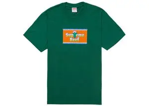 Supreme Beef Tee Shirt Light Pine