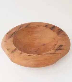 LOUISE ROE Collar Object 008 Oak Bowl