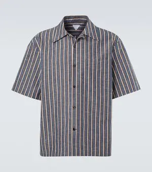 Bottega Veneta Striped Bowling Shirt - Multicoloured