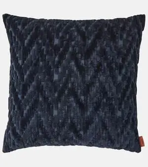 Missoni Fossile Chevron Cushion - Blue