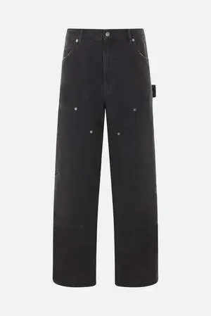 GOLDEN GOOSE Wool Trousers - Black