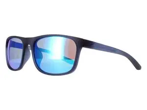 Nike Endure Square Sunglasses - Transparent Matte Blue Blue Mirror (endure