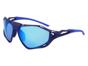 Nike Zeus Wrap Sunglasses - Matte Viod Blue Blue (zeus/rise/if1120x