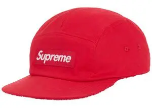 Supreme Reversible Terry Camp Cap - Red