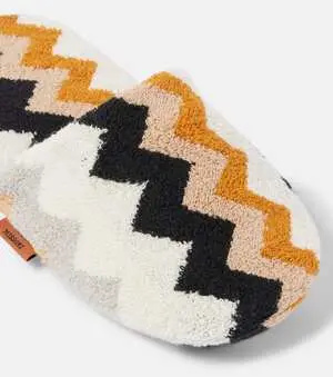 Missoni Zigzag Terry Slippers - Multicoloured