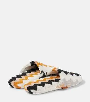 Missoni Zigzag Terry Slippers - Multicoloured