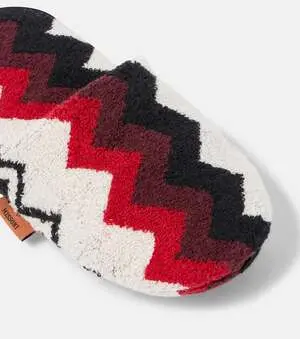Missoni Zigzag Cotton Terry Slippers - Multicoloured