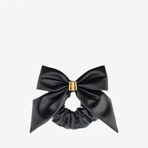 Balenciaga Clemence Xl Scrunchie - Black