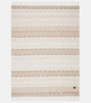 Missoni Gessetti Zigzag Wool-blend Throw