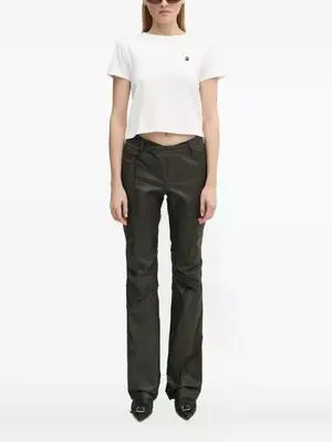 A BATHING APE Embroidered Logo Cropped Top