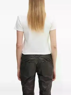 A BATHING APE Embroidered Logo Cropped Top