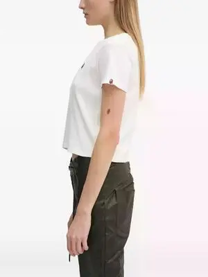 A BATHING APE Embroidered Logo Cropped Top