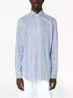 XACUS Cotton Striped Shirt