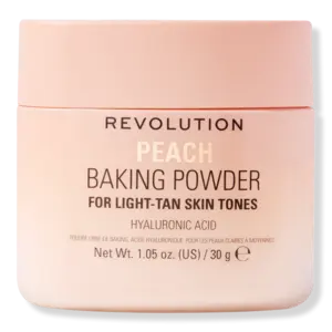 REVOLUTION BEAUTY Loose Baking Powder - Peach