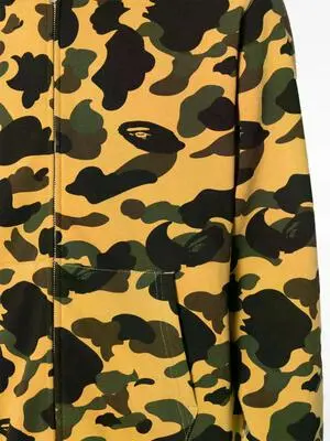 A BATHING APE 1st Camo Shark Zip-up Hoodie