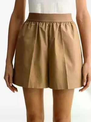 12 STOREEZ High-rise Poplin Shorts