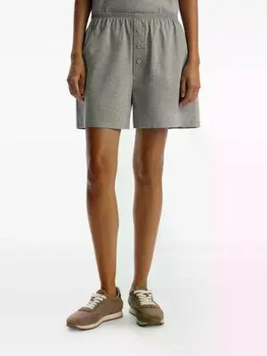 12 STOREEZ Cotton Button Shorts