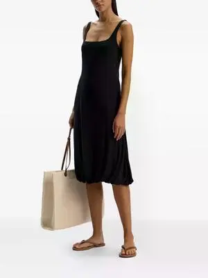 12 STOREEZ Square-neck Midi Dress